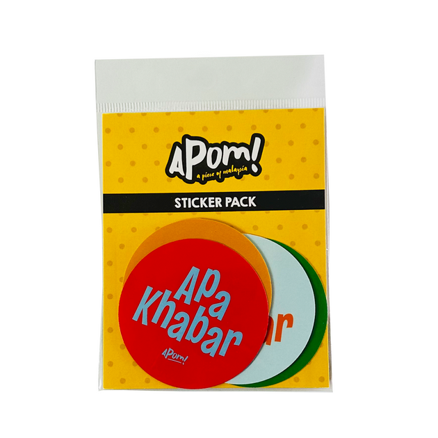 Stickers - Apa Khabar Pack 1 – APOM