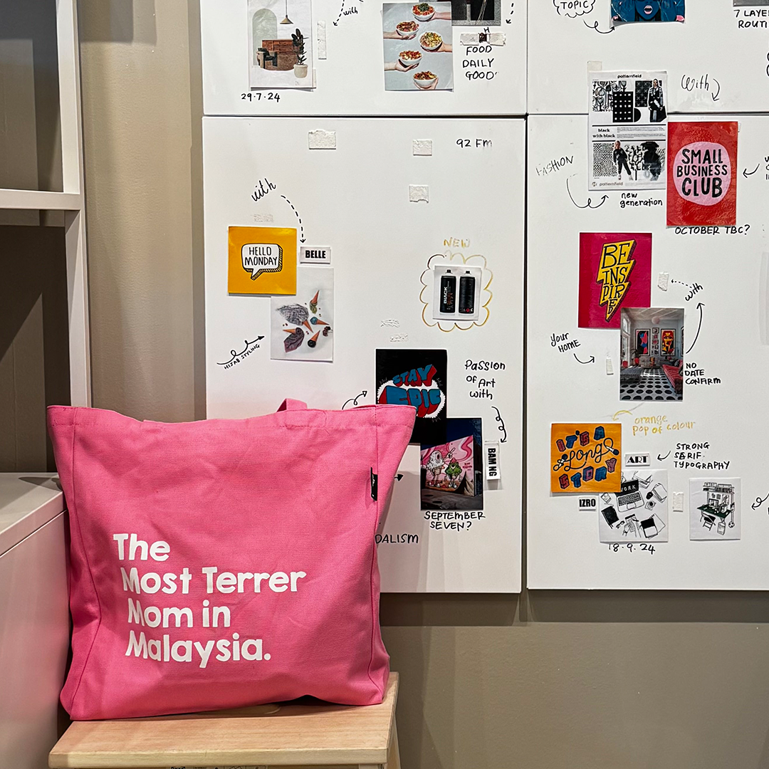 Tote Bag - The Most Terrer Mom (Pink) – APOM