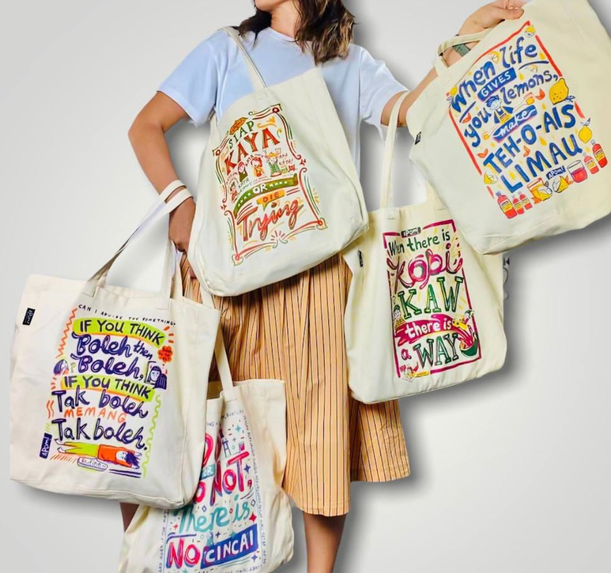Shop Tote Bags Online | APOM Malaysia