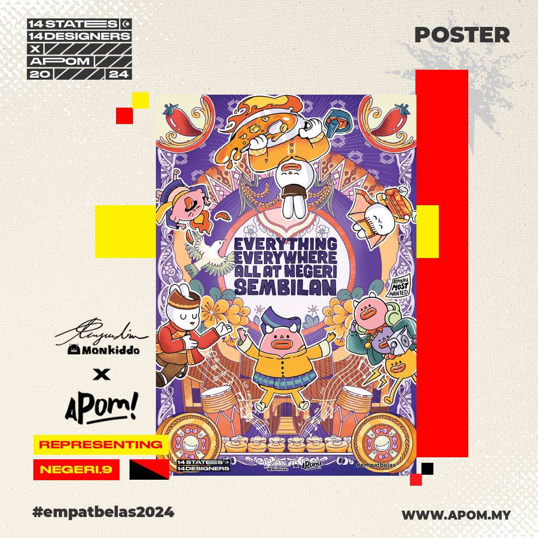 Poster - Empatbelas Collab - Negeri Sembilan – APOM