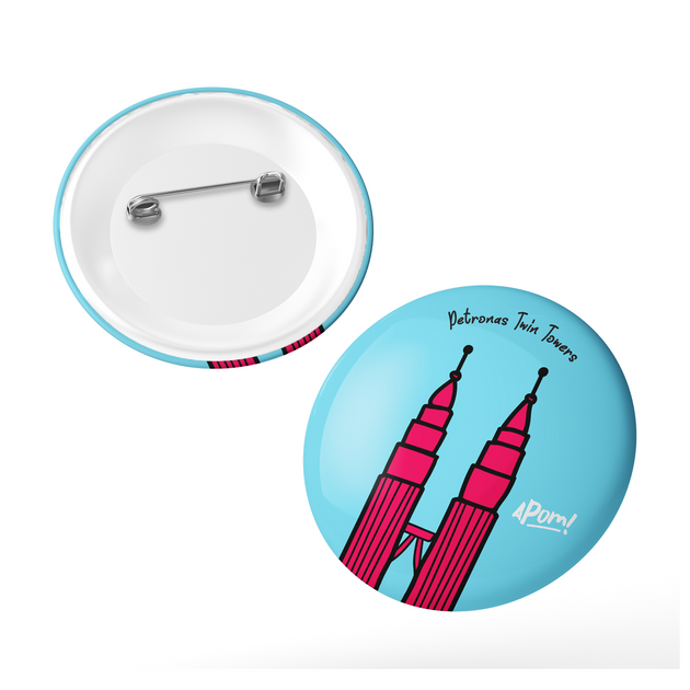 Button Badge - KLCC (POP Landmark) – APOM