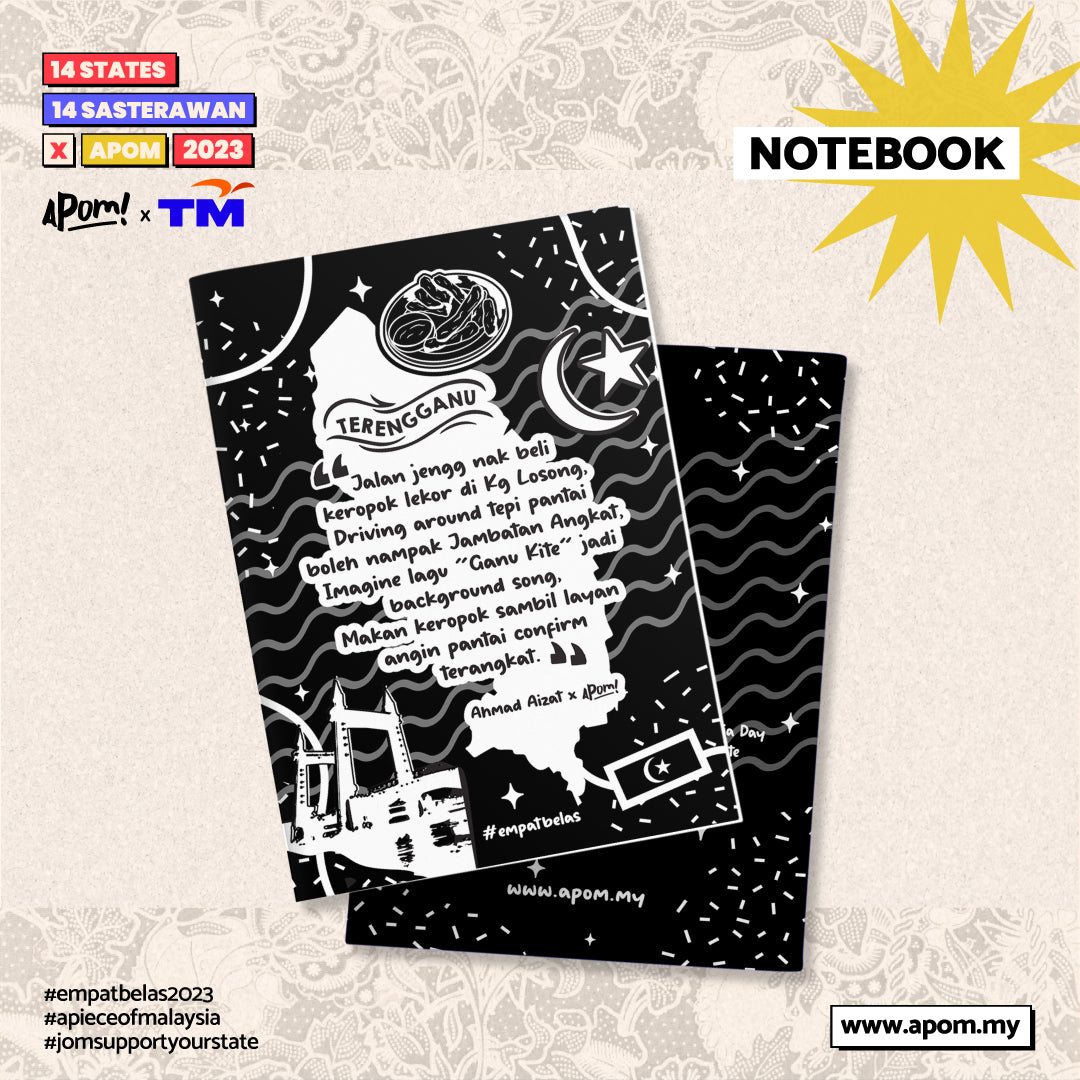 Notebook - Empatbelas Collab - Terengganu – APOM