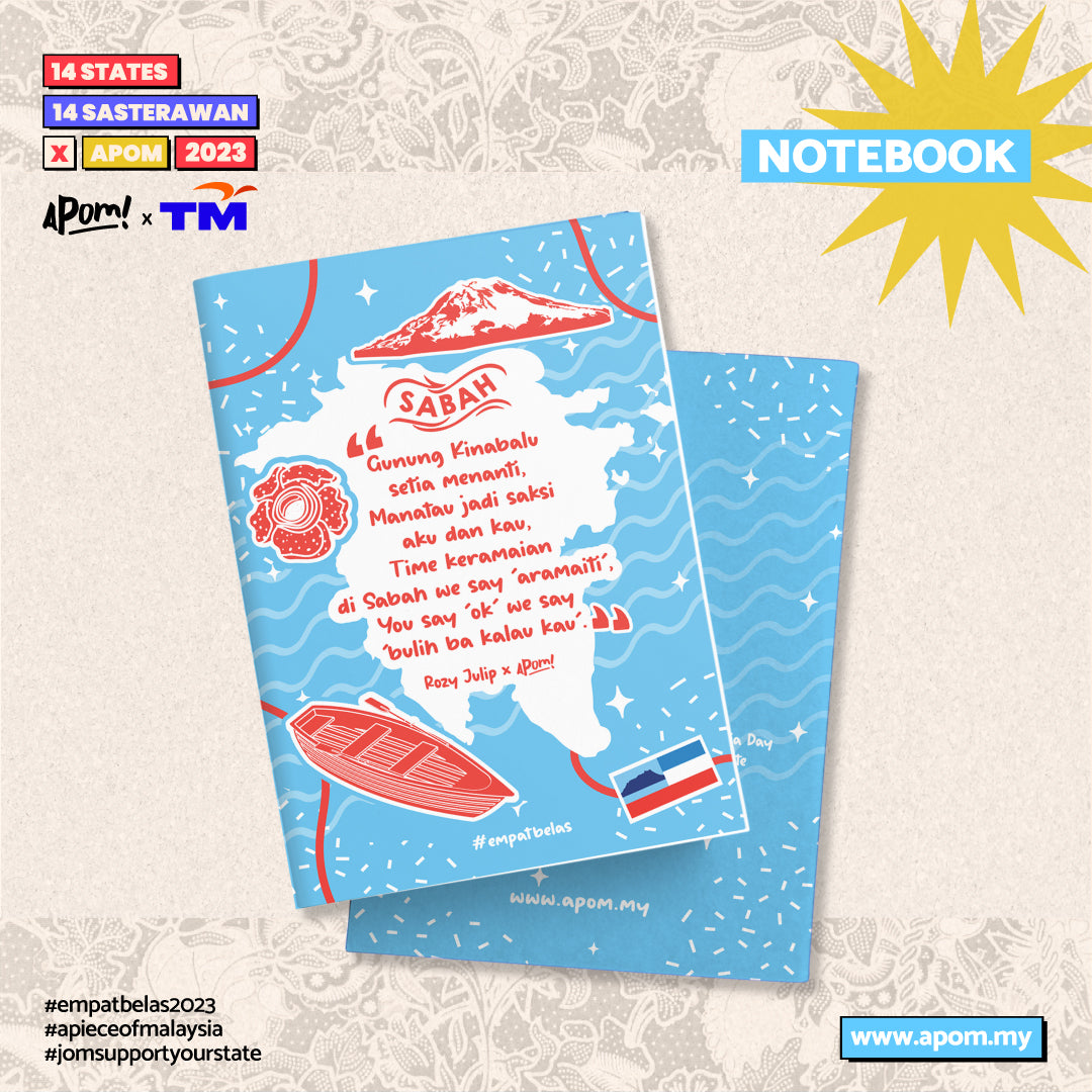 Notebook - Empatbelas Collab - Sabah – APOM