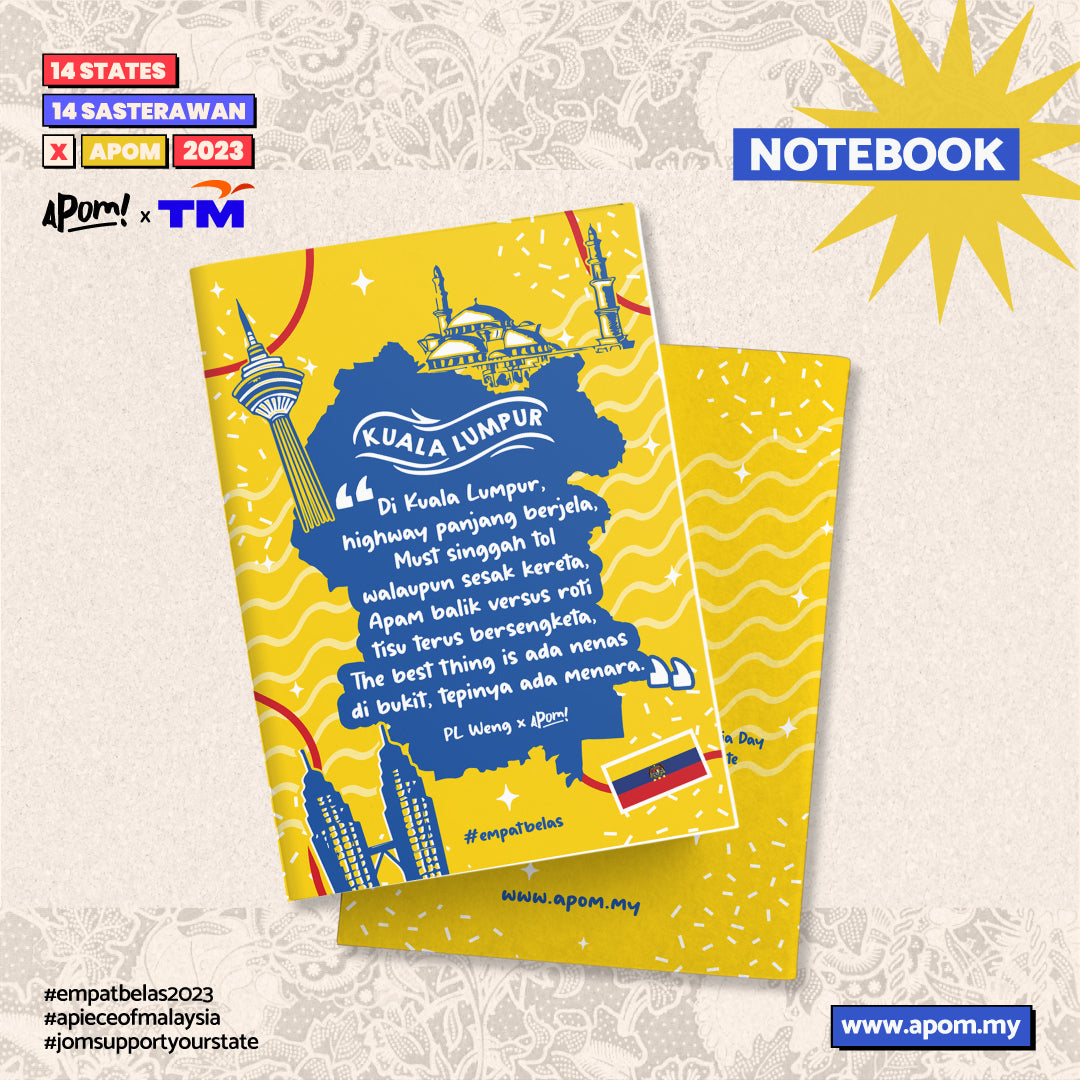 Notebook - Empatbelas Collab - Kuala Lumpur – APOM