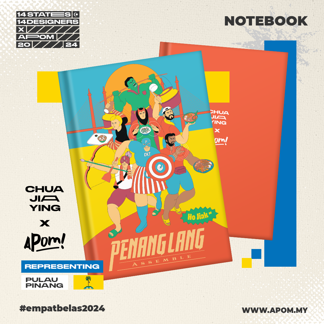 Notebook - Empatbelas Collab - Penang – APOM