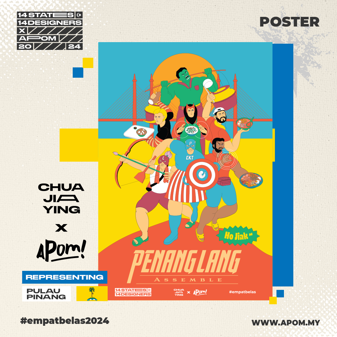 Poster - Empatbelas Collab - Penang – APOM
