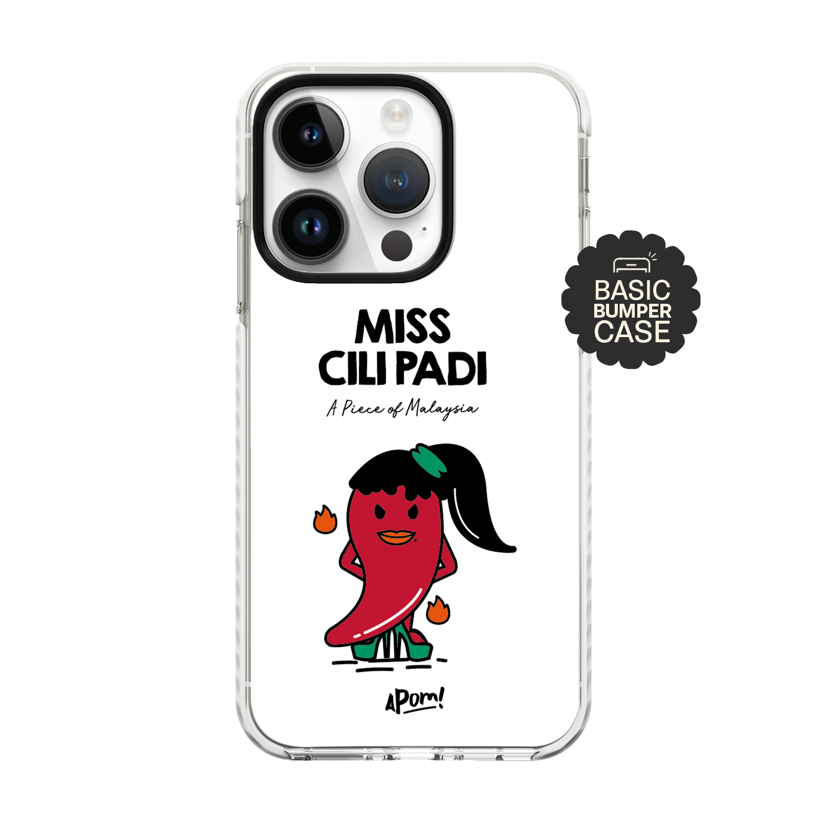 PRE-ORDER - Phone Case - Miss Cili Padi – APOM