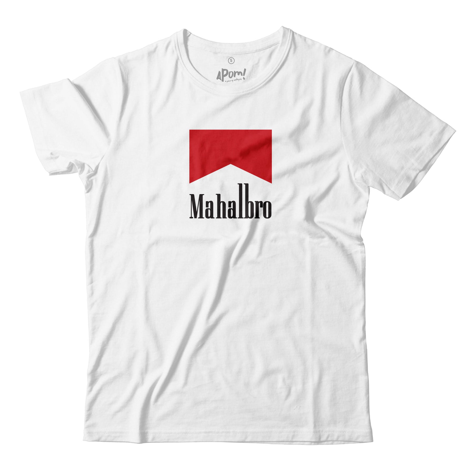 Adult - T-Shirt - Mahalbro 2D - White – APOM