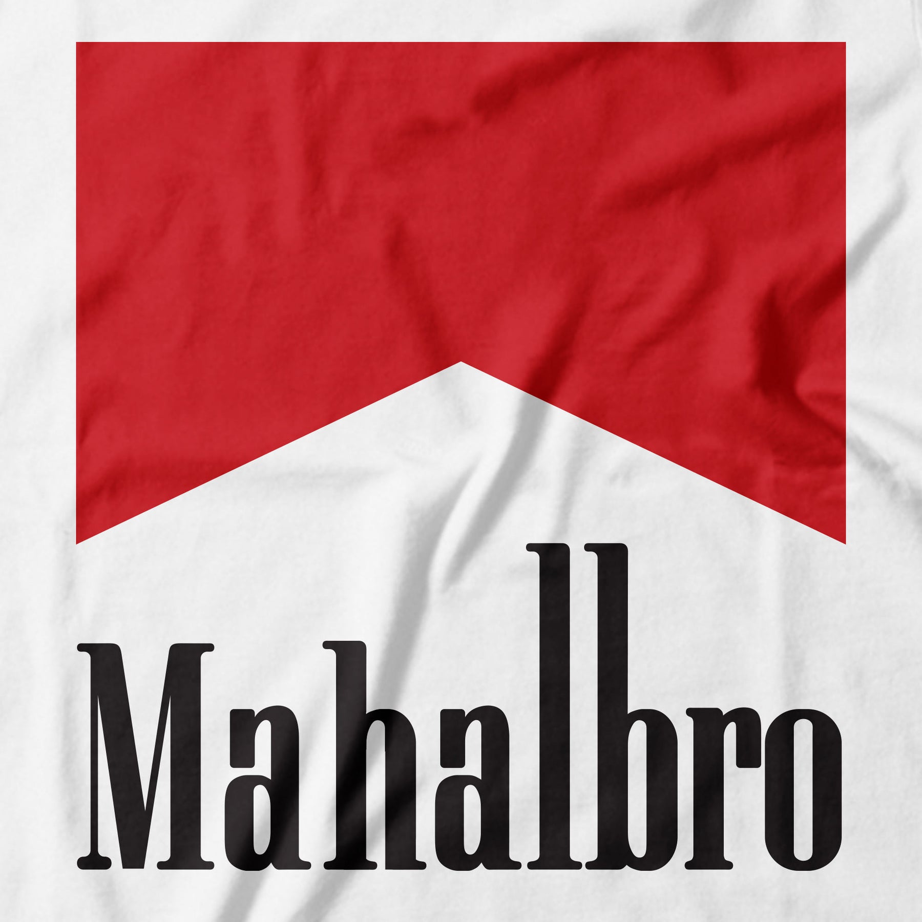 Adult - T-Shirt - Mahalbro 2D - White – APOM